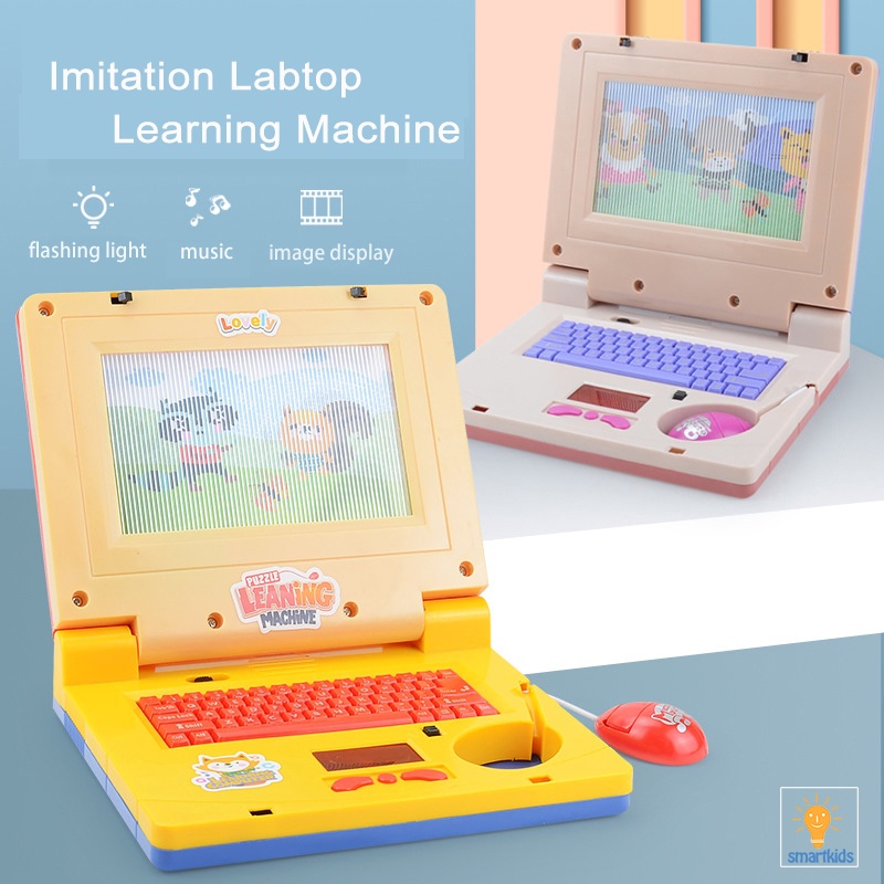 Jual Baby Imitation laptop learning machine/catoon music computer ...