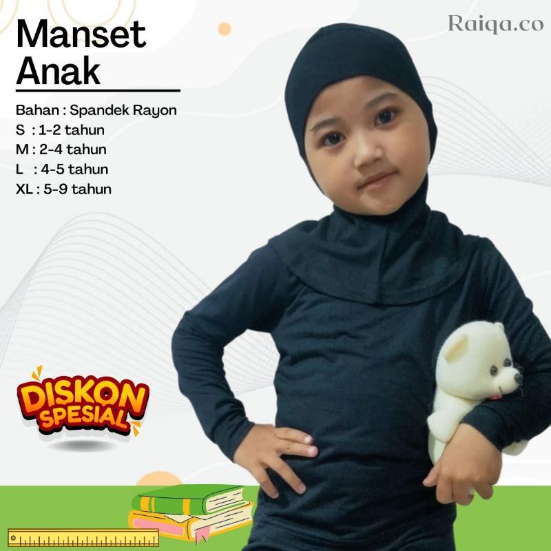 Jual Manset Anak Perempuan Lengan Panjang Usia 1-9 Tahun | Shopee Indonesia