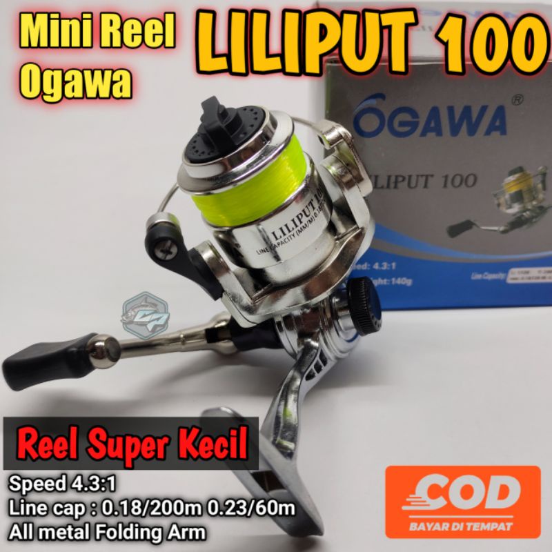 Jual REEL SUPER MINI OGAWA LILIPUT 100 | Shopee Indonesia