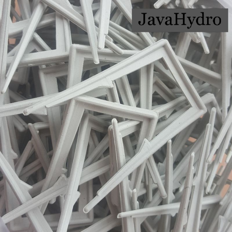 Jual (1kg) penjepit mulsa pasak sujen staples mulsa abu abu isi 250an ...