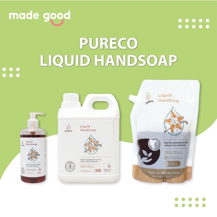 Jual Pureco Liquid - Handsoap / Sabun Cuci Tangan Sehat Bersih 500 900 ...