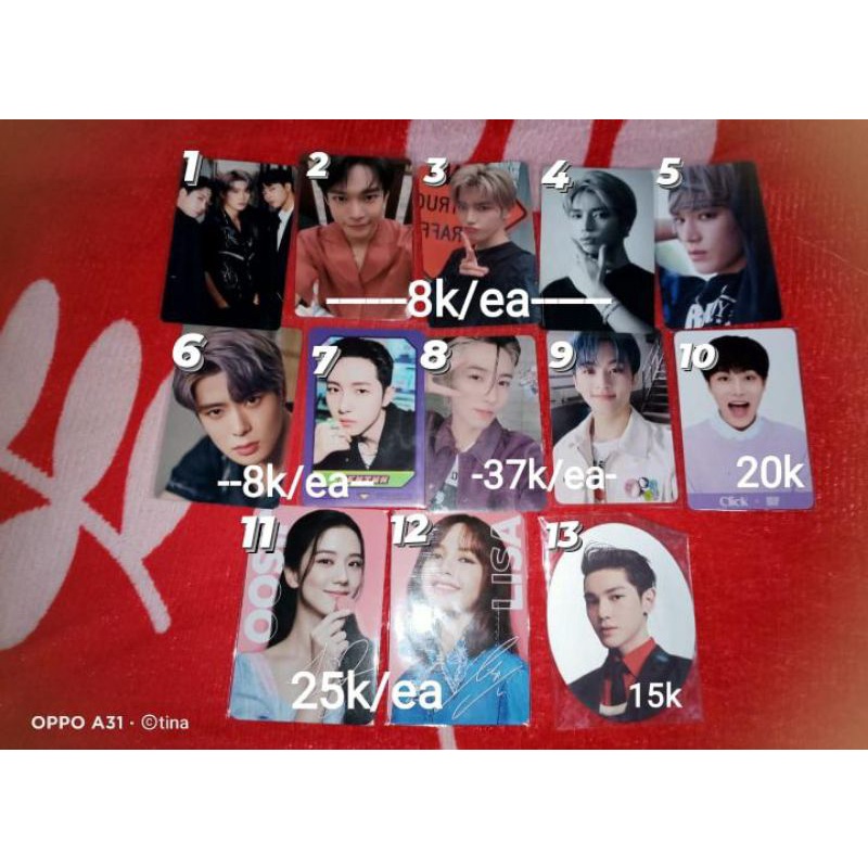 Jual photocard official NCT | Shopee Indonesia