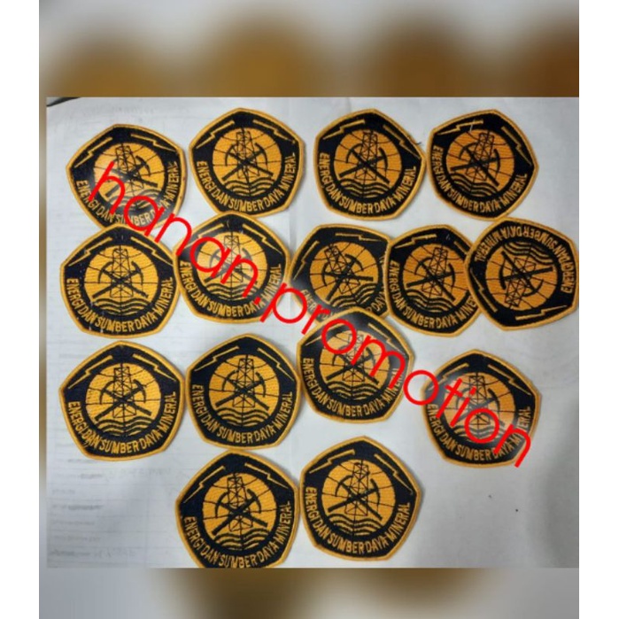 Jual BADGE LOGO KEMENTERIAN ESDM UKURAN 5 CM BORDIR KOMPUTER | Shopee ...