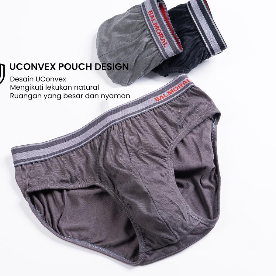 Jual New Stock Celana Dalam Pria Dewasa Brief Balmoral Cdc 007 3 Pcs Shopee Indonesia