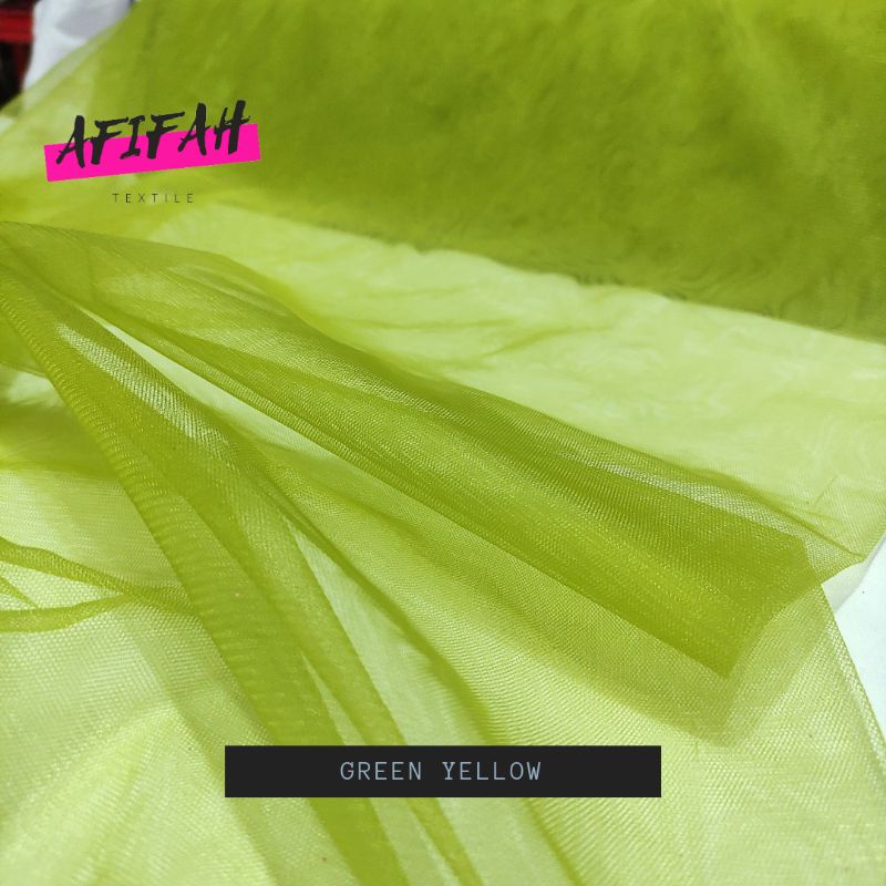 Jual Kain Tile Polos Premium | Soft Tulle | Tile polos lembut (harga ...