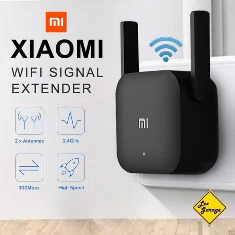 Jual Xiaomi Pro WiFi Amplify 2 Range Extender Repeater 300Mbps - R03 ...