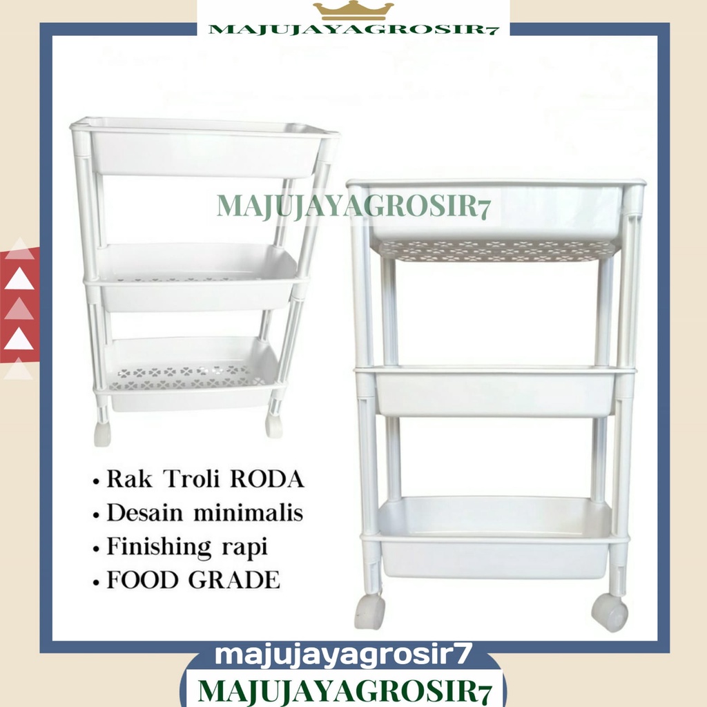 Jual RAK TROLI SUSUN 3 / RAK SUSUN SERBAGUNA / RAK TROLI 3 SUSUN RODA ... Jual RAK TROLI SUSUN 3 / RAK SUSUN SERBAGUNA / RAK TROLI 3 SUSUN RODA ...