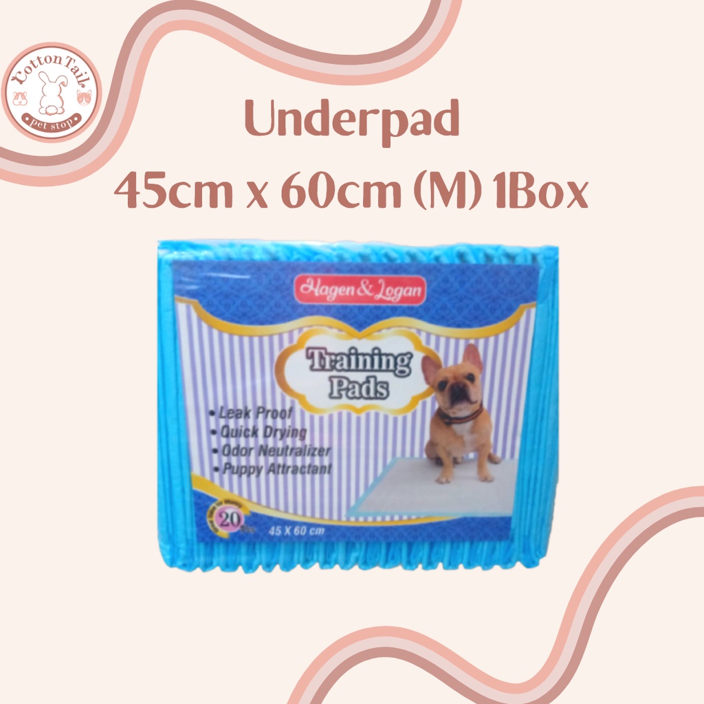 Jual Underpad Alas Tidur Kucing Kelinci Anjing Dll 1 Box isi 20 45cm x ...