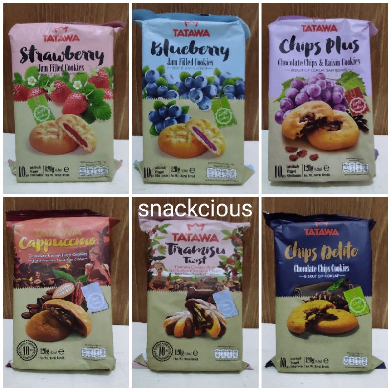 Jual TATAWA COOKIES WITH FILLED JAM ECER PER PCS (HALAL) | Shopee Indonesia