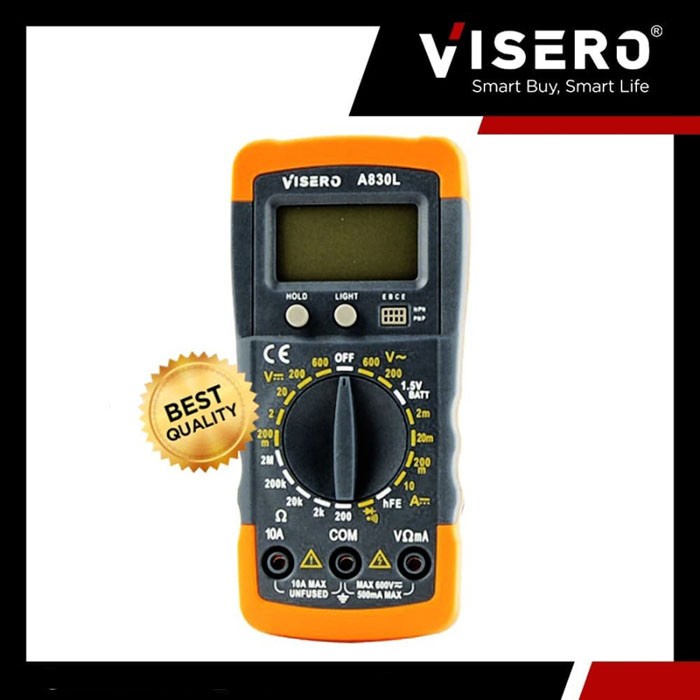 Jual Visero Multitester Digital Multimeter Avometer A830L | Shopee ...
