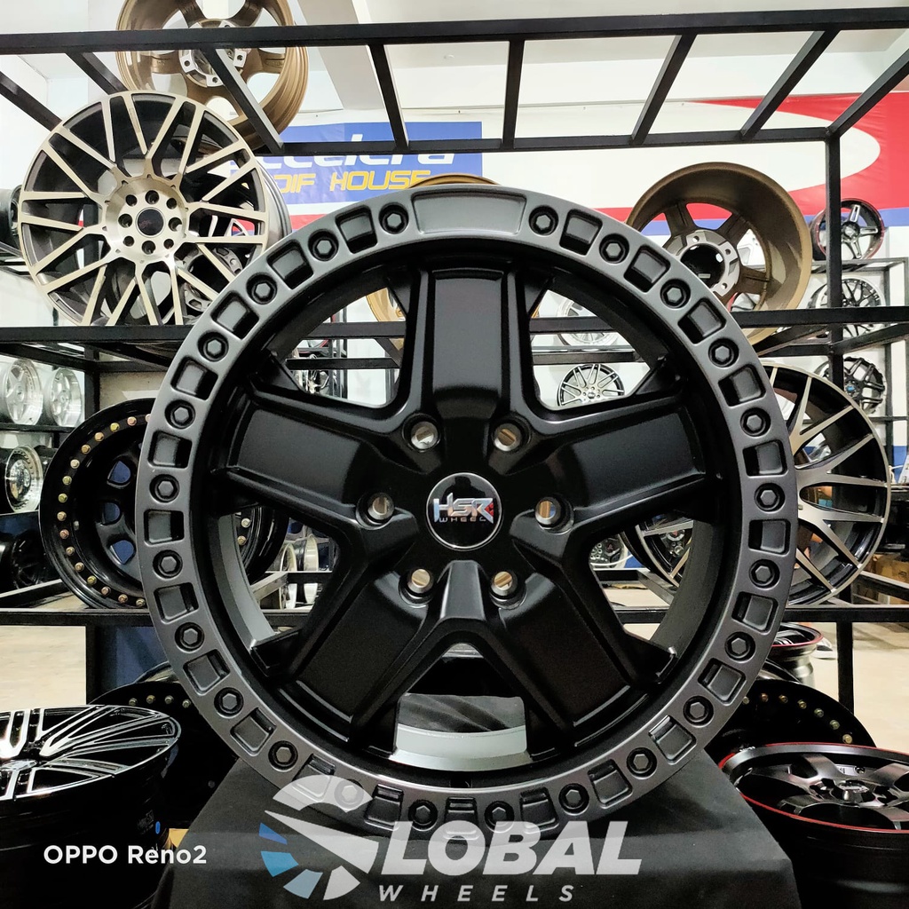Jual VELG RACING HSR R18 BUAT MOBIL PAJERO FORTUNER HILUX TRITON ...
