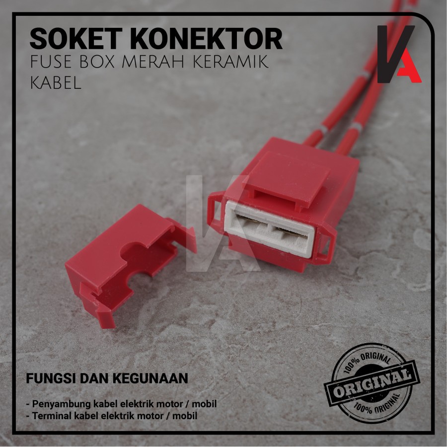 Jual Soket Sikring Keramik / Rumah Sikring Tancap / Socket Sekring Fuse ...