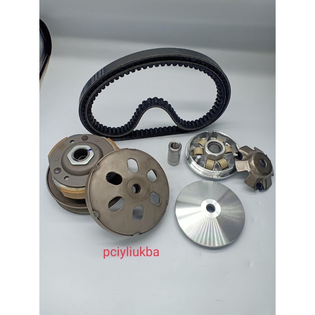 Jual PAKET KOMPLIT CVT FULLSET,VANBELT - PULLY ASSY - RUMAH ROLLER ASSY - KIPAS CVT 150cc-200cc ...