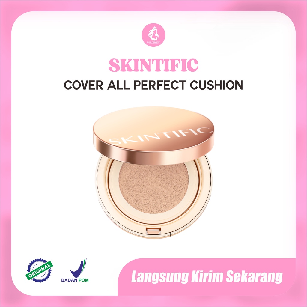 Jual Skintific Cover All Perfect Cushion Recharge / Refill Spf 35PA ...