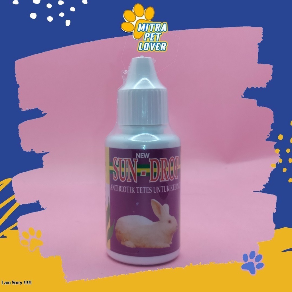 Jual ANTIBIOTIK KELINCI - SUNDROP 30ML - OBAT UNTUK MEMBUNUH BAKTERI ...