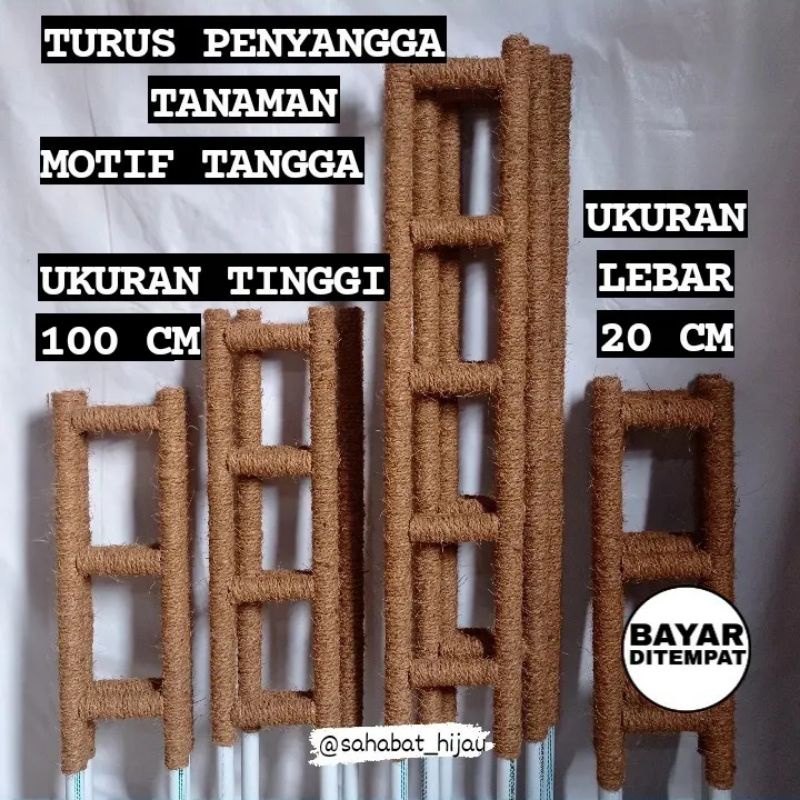 Jual turus tanaman - turus tangga - turus penyangga tanaman hias ...
