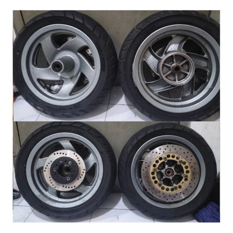 Jual velg motor mini monkey ring 12 Vespa r12 kymco freego NSR50 ysr80 ...