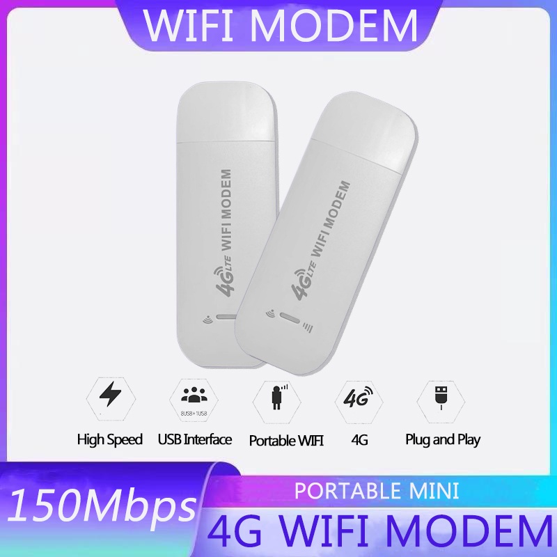 Jual Modem Mifi 4G LTE All Operator Unlock 150 Mbps WIFI Modem Travel ...