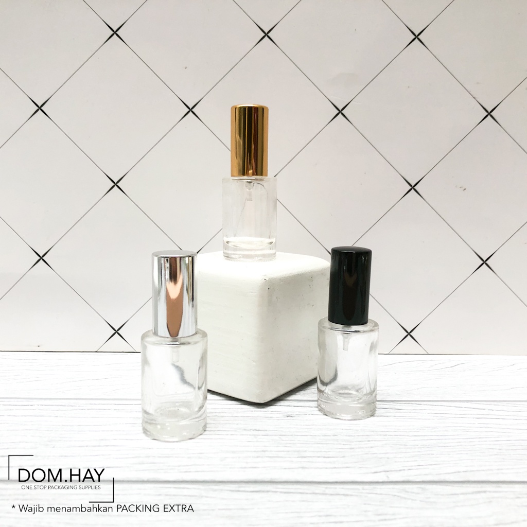 Jual 10ml Tabung Clear Botol Parfum Kosong Kaca UNIK Mini Parfume ...