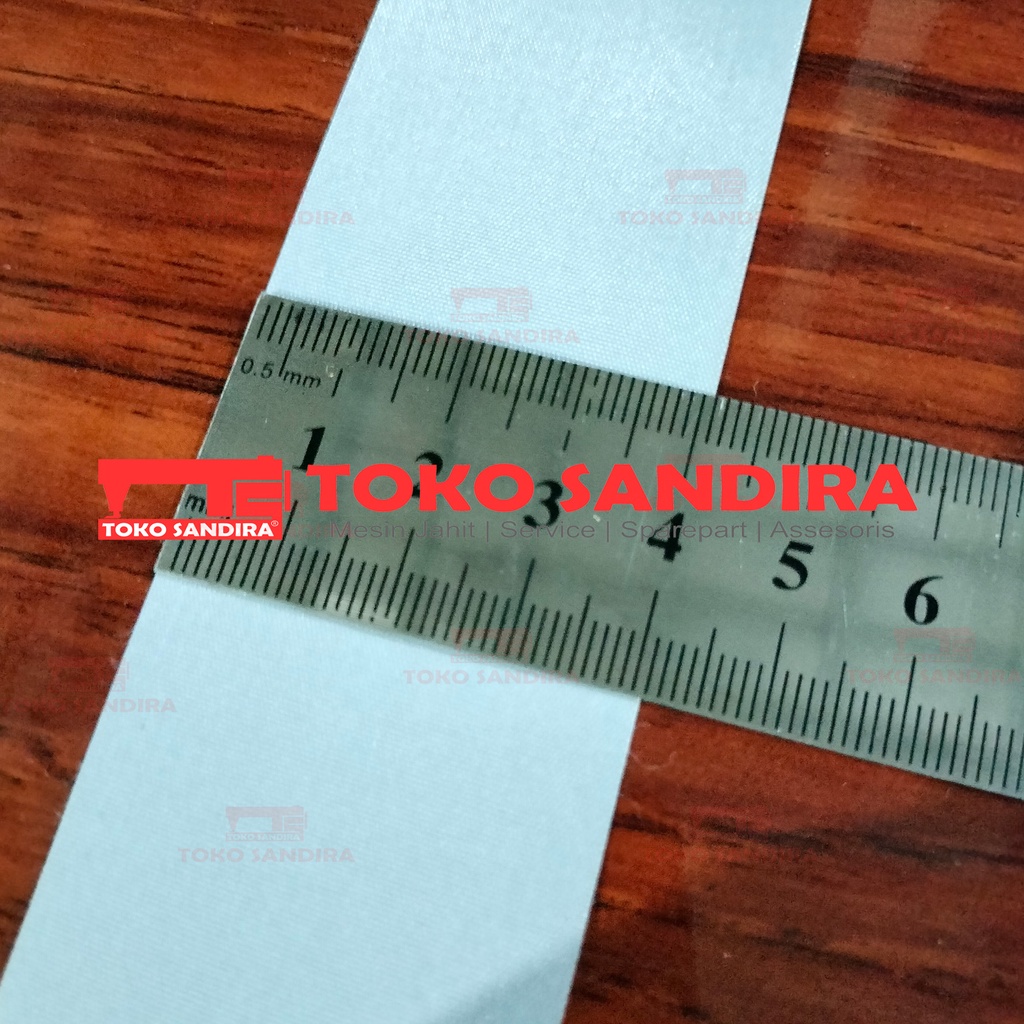 Jual 1 meter Pita Skotlet Scotlite Scotlight Kain Reflective Kain ...