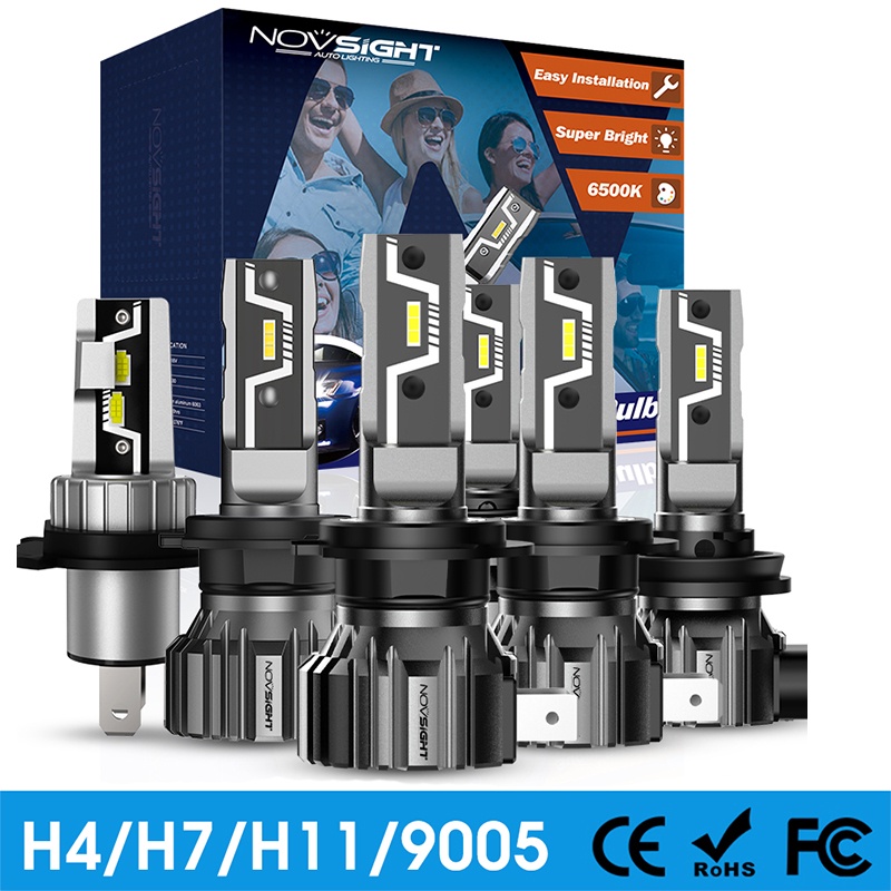 Jual NOVSIGHT N57 Car Led Headlight H4 H7 H11 H9005 10000LM Headlamp Auto Lamp 6000K Car Fog ...