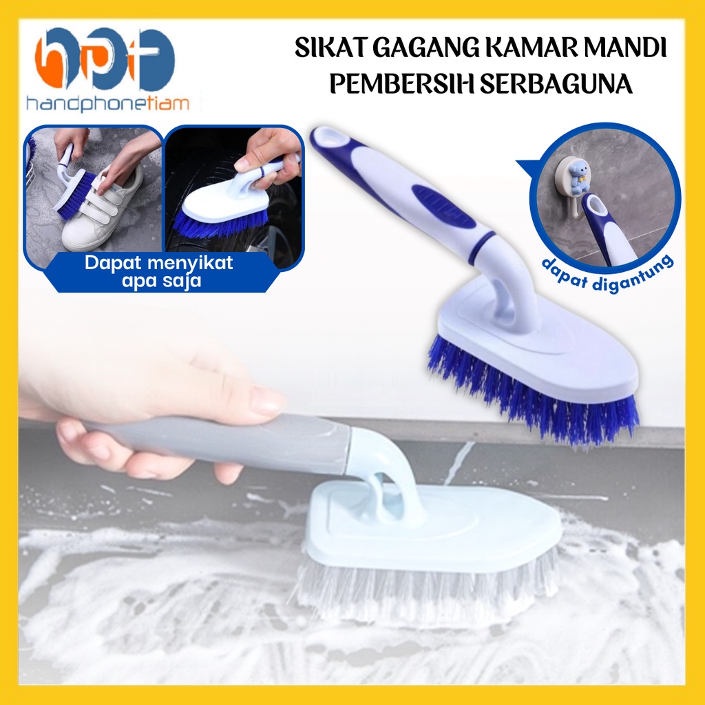 Jual Sikat Gagang Pembersih Lantai Dinding Kamar Mandi Dapur Serbaguna | Bathroom Brush With ...