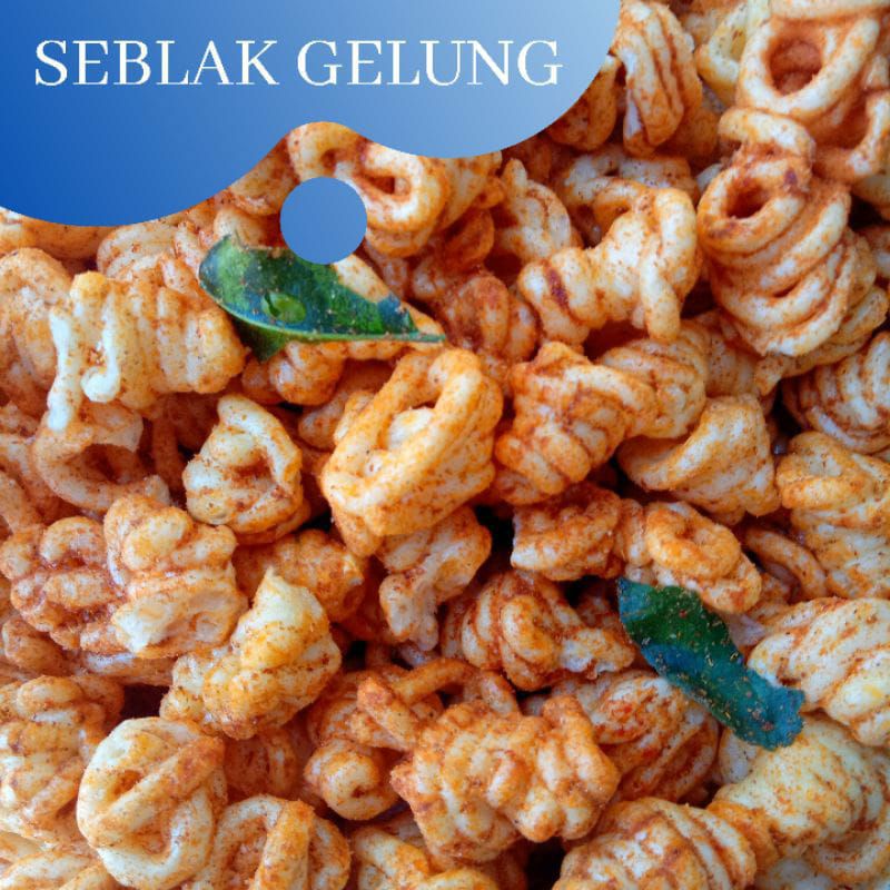 Jual Kerupuk Seblak Keong Kecil 200gr & 500gr / Krupuk udel bantet ...