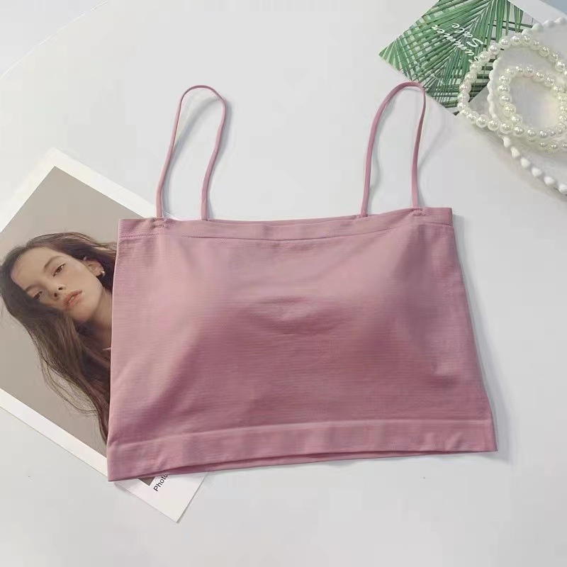 Jual Sayishop TankTop Polos / TankTop Wanita Tali Kecil / Tank Top Crop ...