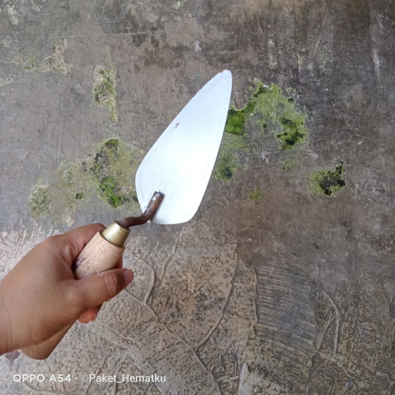 Jual Sendok Semen Stainless Gagang Kayu Ukuran Kecil Murah Grosir ...