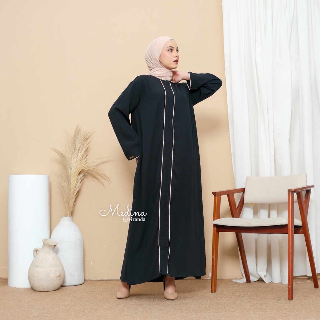Jual Firanda Abaya Medina Turkey / Abaya Dress Turki / Gamis Wanita ...