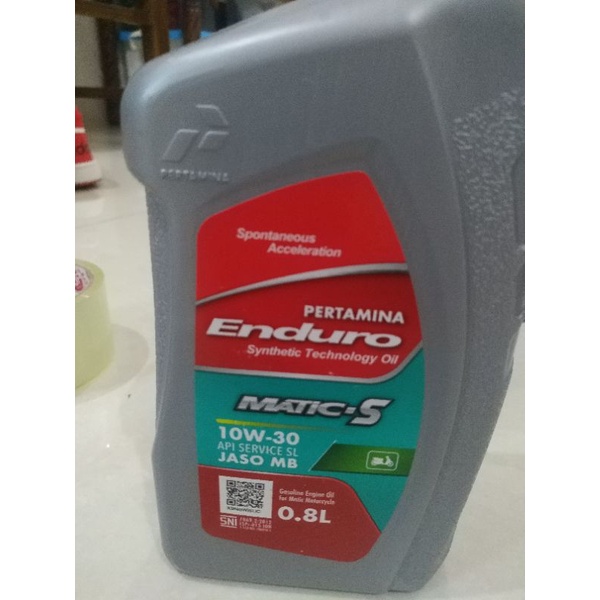 Jual Oli Motor Matic Enduro Matic S By Pertamina Lubricants 100 % ...