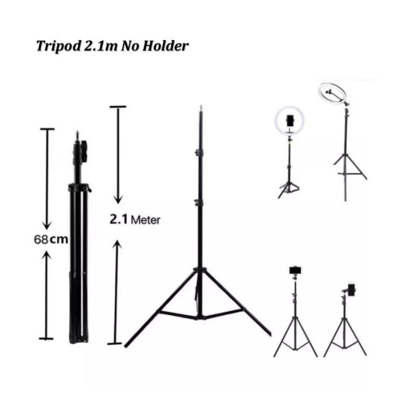 Jual Ring Light 26cm Tripod 2 1m Ring Light 33cm Lampu Makeup