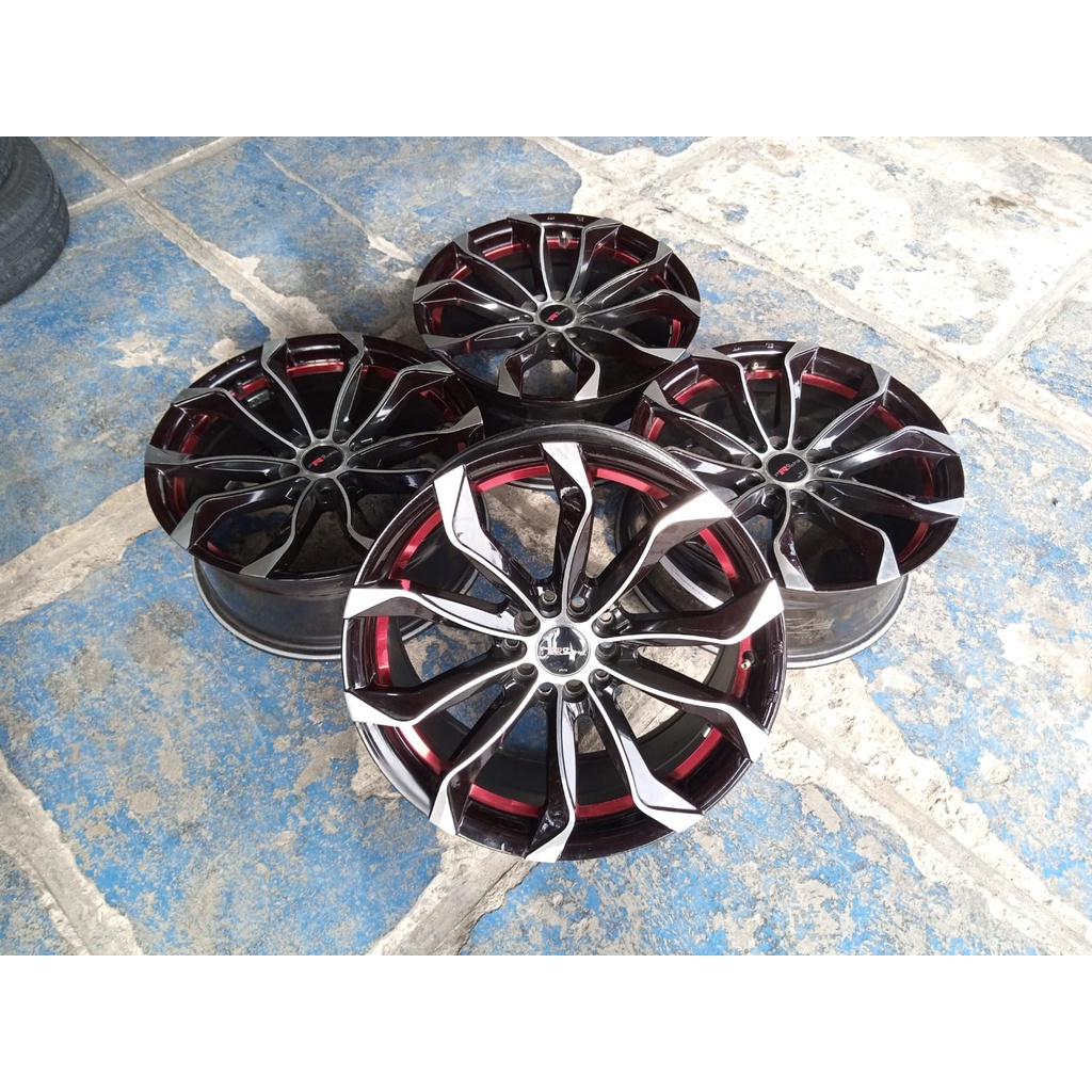 Jual velg seken bekas murah milano ring 17x7 lubang 5x114 seken bekas ...
