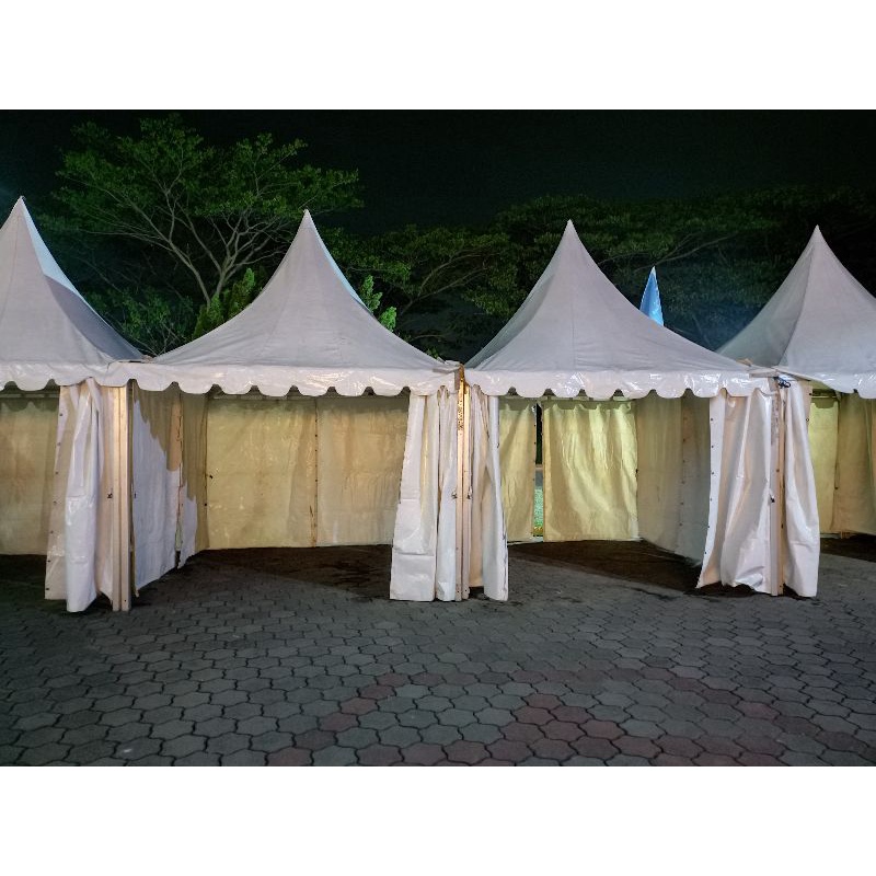 Jual Tenda Sarnafil 3x3 (Atap 550-Dinding 410gsm) | Shopee Indonesia