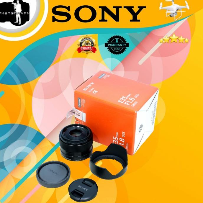 Jual Lensa Sony E 35Mm F1.8 Oss Emount - Sony 35Mm F1.8 Oss E-Mount | Shopee Indonesia