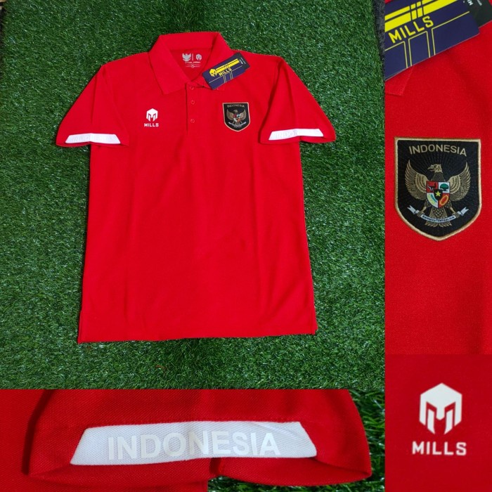 Jual Polo Shirt Timnas Indonesia 2023 Poloshirt Tim Nasional Indonesia ...