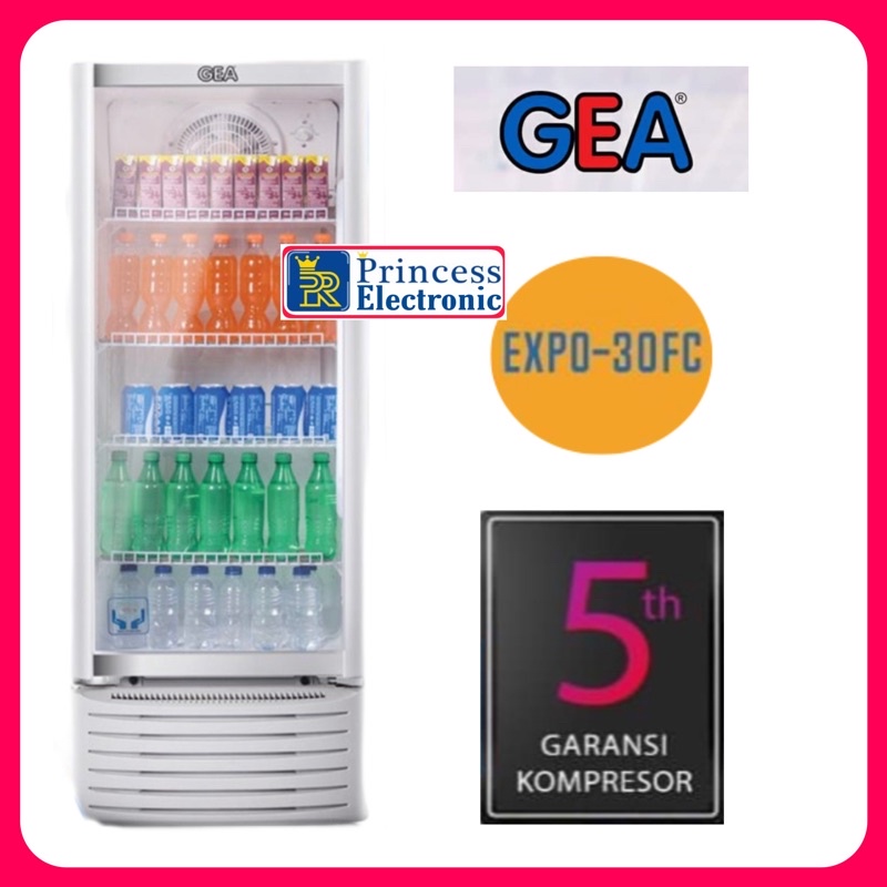 Jual GEA Showcase Display Cooler EXPO-30FC | Shopee Indonesia