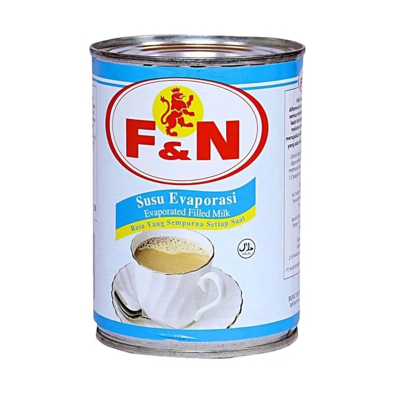 Jual F&N Milk Susu Lemak Nabati Evaporated Filled 380G | Shopee Indonesia