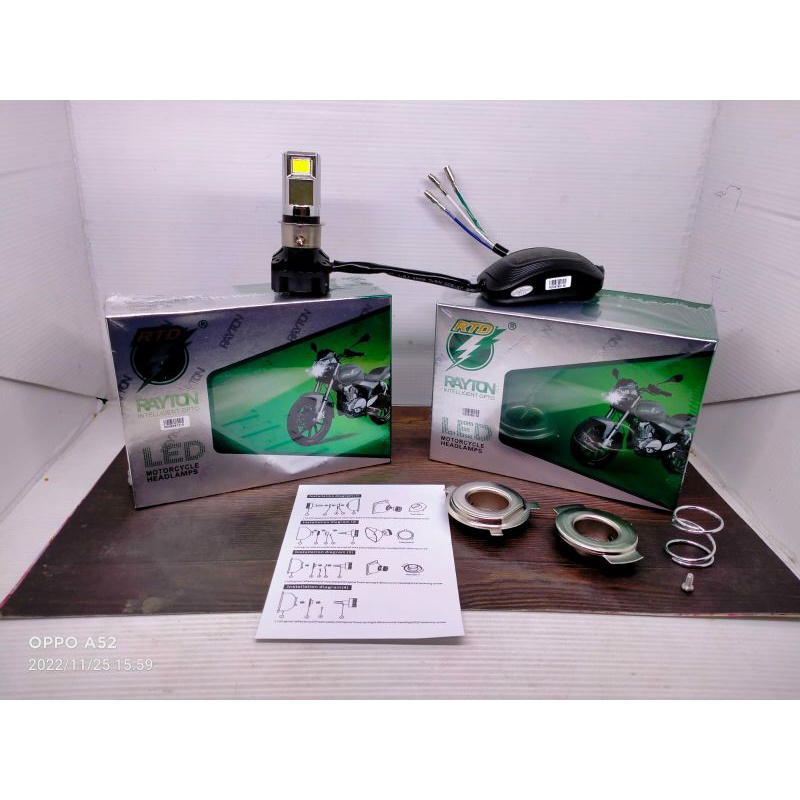 Jual led rtd m02d rayton original acdc, led kipas 3 sisi rtd ac dc ...
