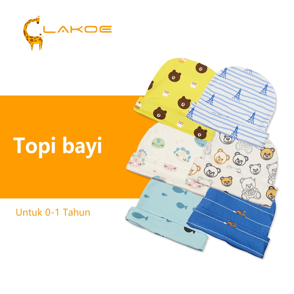 Jual LAKOEOFFICIALMALL Kupluk Bayi Lucu Topi kupluk Bayi Untuk 0 ...