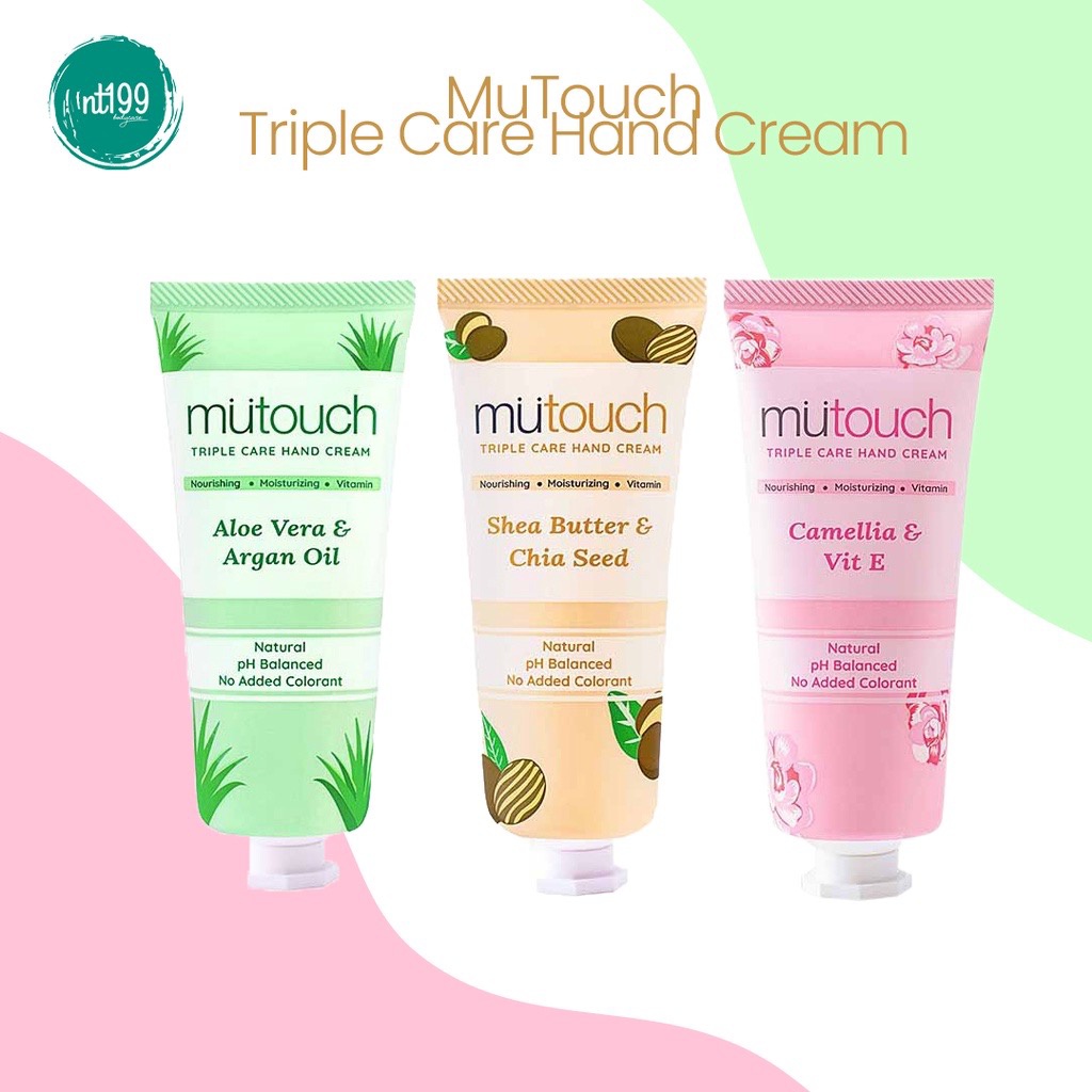 Jual MUTOUCH Triple Care Hand Cream 60gr | Shopee Indonesia