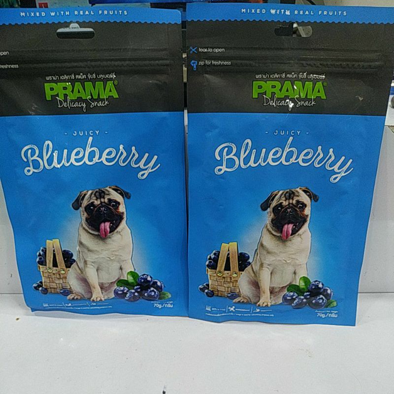 Jual Prama Snack Juicy Blueberry 70g | Shopee Indonesia