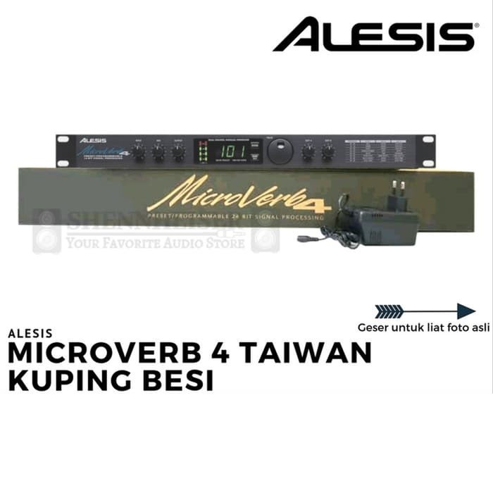 Jual ALESIS MICROVERB 4 ( EFFECT VOCAL ) MADE IN MALAYSIA | Shopee ...