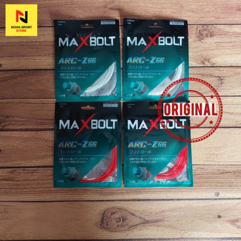 Jual SENAR BADMINTON MAXBOLT ARC Z 66 MADE IN JAPAN | Shopee Indonesia