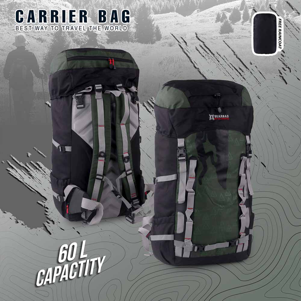 Jual ORIGINAL - premium Tas Kapasitas 80 liter Tas travel gunung ransel ...