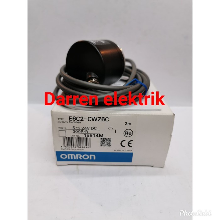 Jual Encoder Rotary Encoder Omron E6C2-Cwz6C, 300Pr | Shopee Indonesia