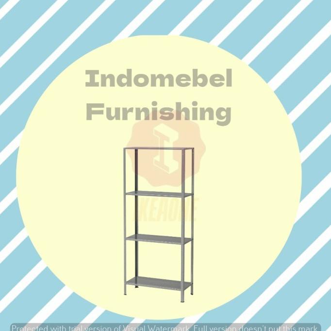 Jual Rak barang galvanis 3 susun / 4 susun unit rak tanaman dapur ...