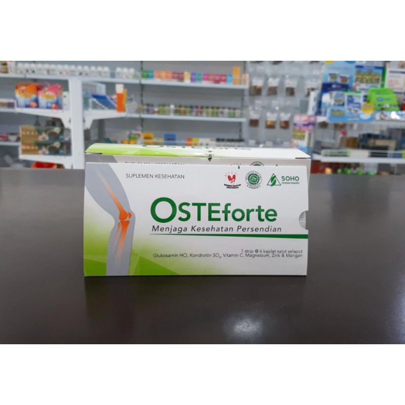 Jual Osteforte Per Strip utk vitamin sendi pd tulang | Shopee Indonesia