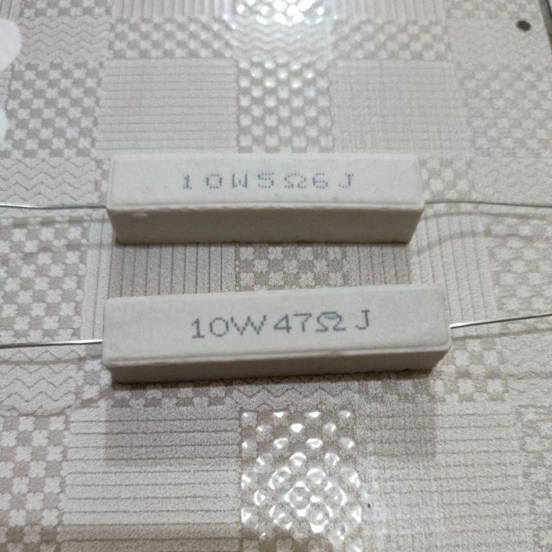 Jual Resistor 10 Watt Berbagai Nilai Harga perbiji | Shopee Indonesia