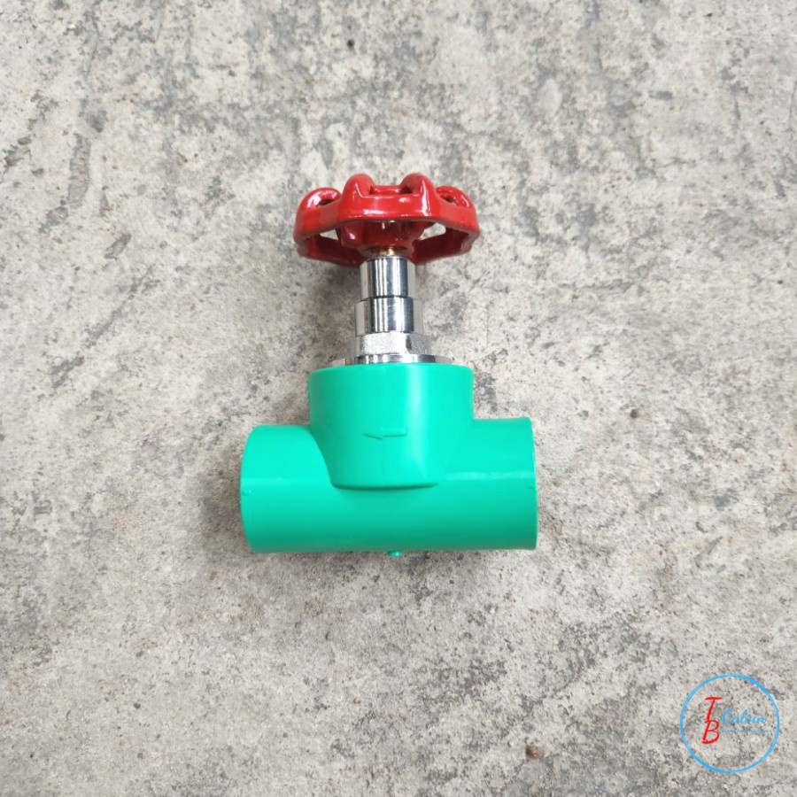 Jual Gate Valve PPR 1 inch RUCIKA / Stop Kran Valve PPR 32mm | Shopee Indonesia